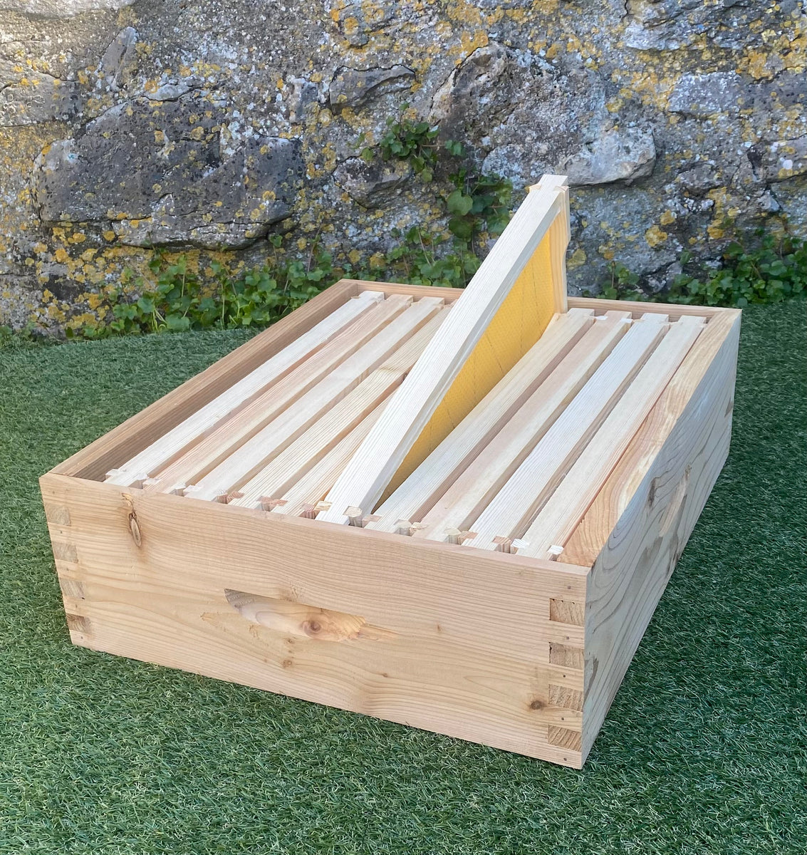Langstroth Super Box with frames and foundation – BEE KEEPING EQUIPMENT