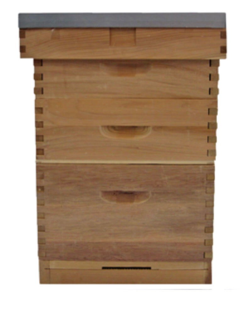 Langstroth Cedar Beehive Flat Packed – BEE KEEPING EQUIPMENT