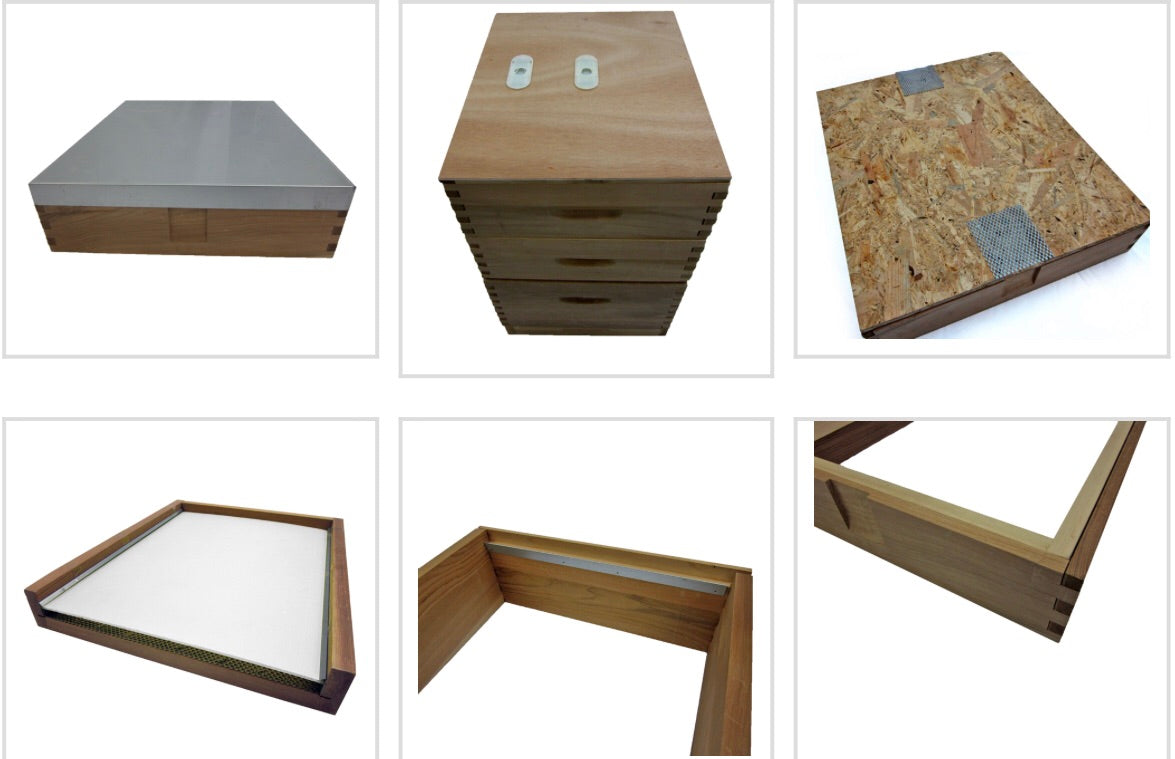 Langstroth Cedar Beehive Flat Packed – BEE KEEPING EQUIPMENT